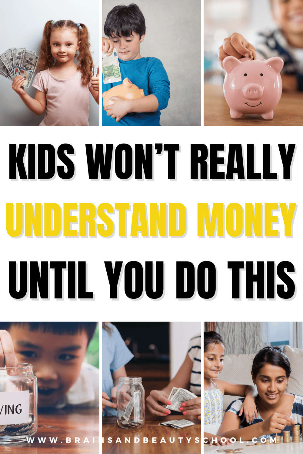 How To Teach Kids About Money - Brains and Beauty School