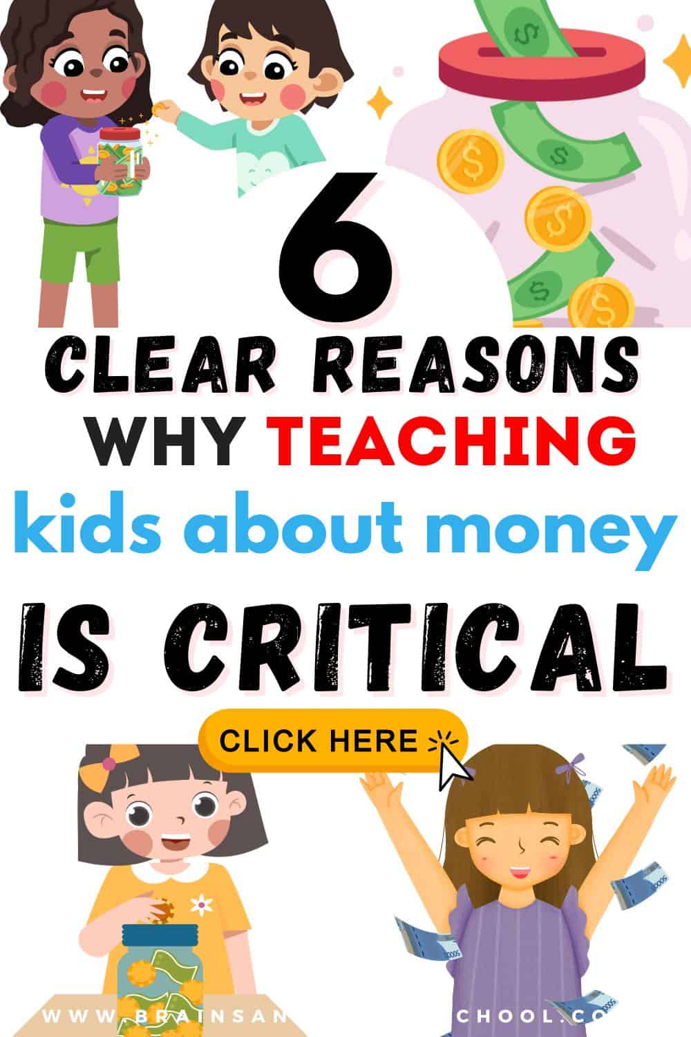 6 Strategies of Teaching Kids About Money - Brains and Beauty School